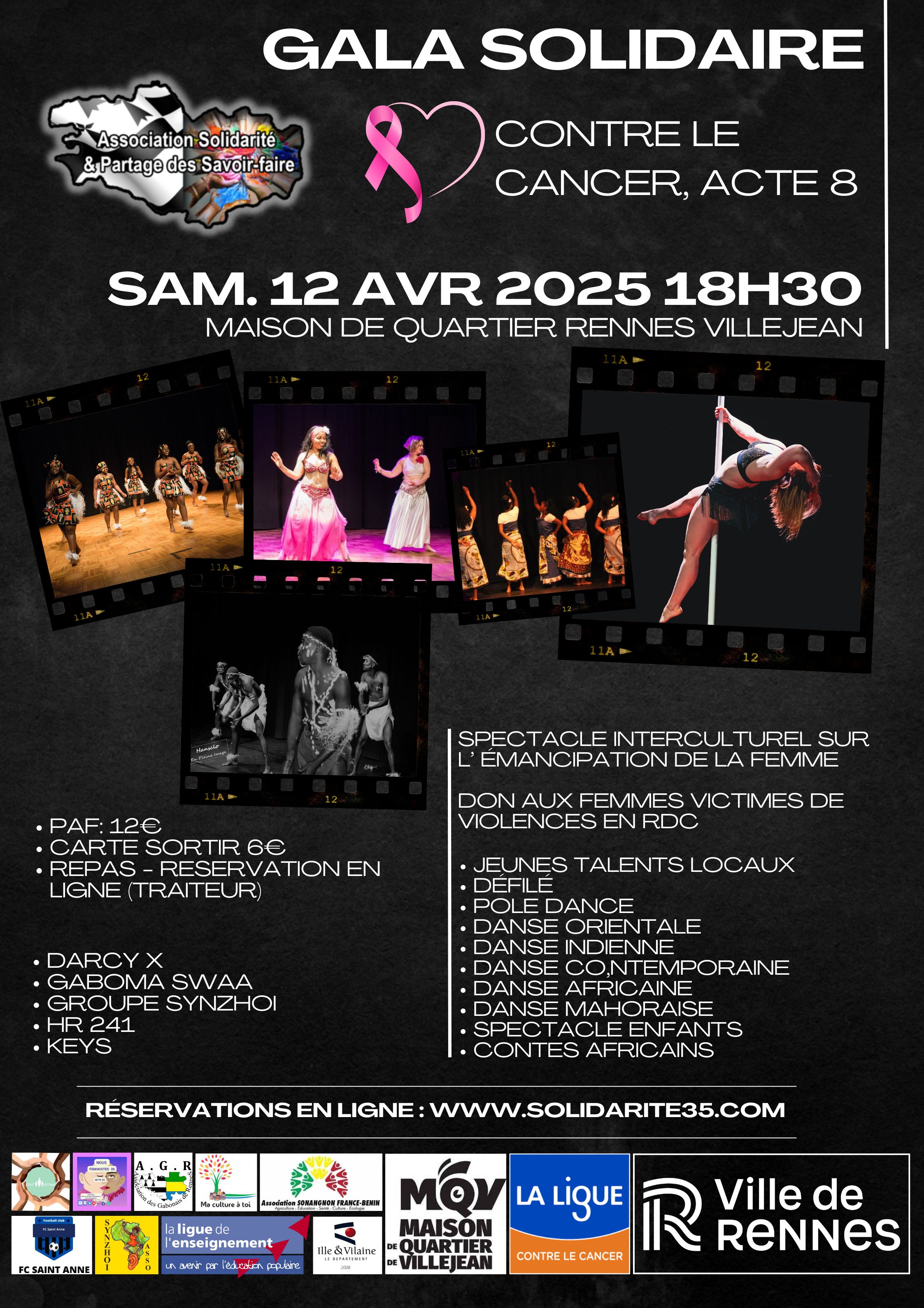 Gala Solidaire contre le cancer 2025 – Solidarité et Partage des Savoir ...